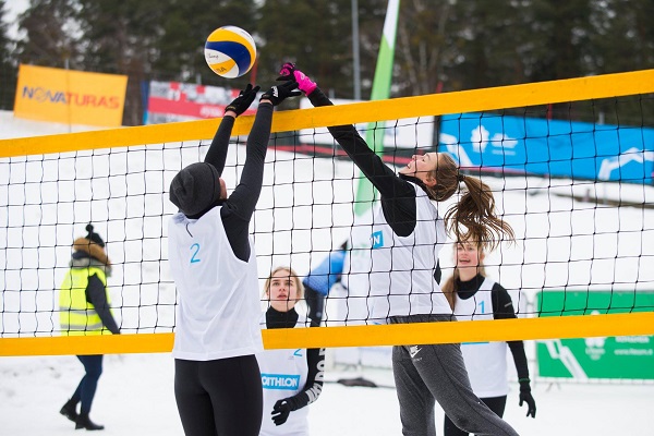Snow Volleyball takes centre stage at Winter Festival in Lithuania | CEV